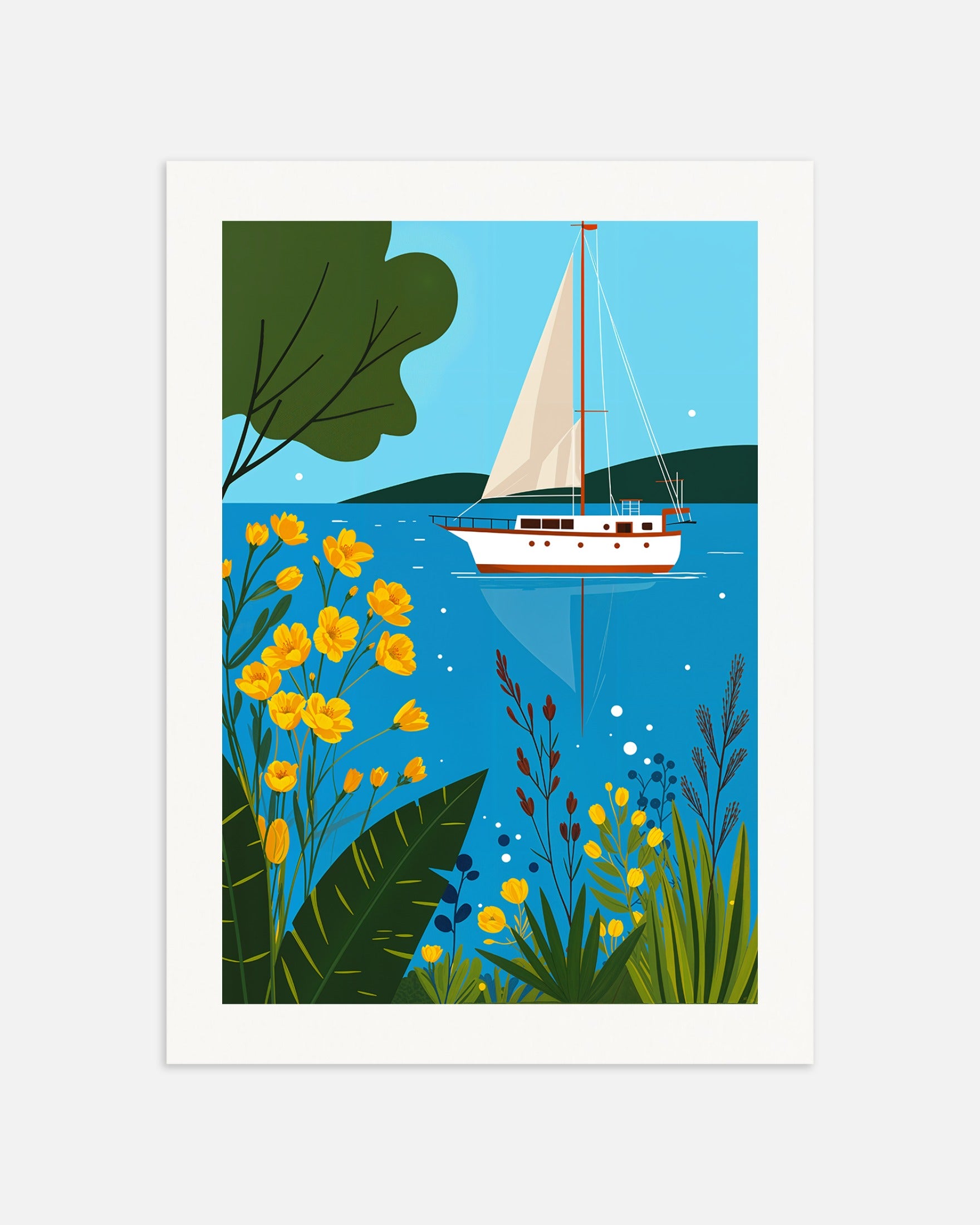 Segelboot - Poster | Wandbilder